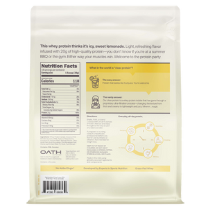 Clear Whey Protein Powder | Clear Protein Isolate by Oath Nutrition