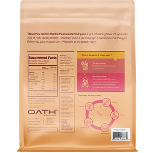 Clear Whey Protein Powder | Clear Protein Isolate by Oath Nutrition