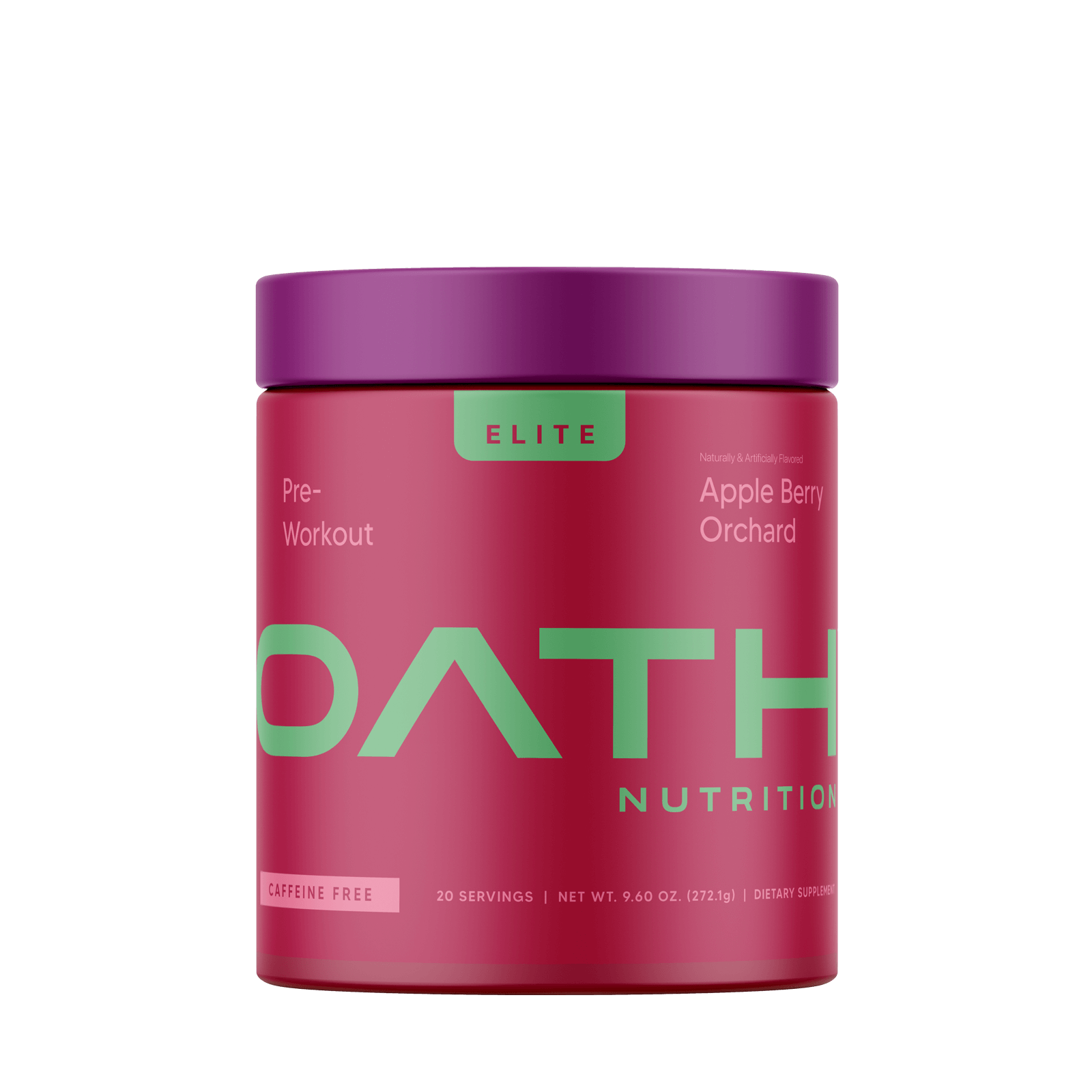 Elite Pre-Workout (Caffeine Free) - Oath Nutrition