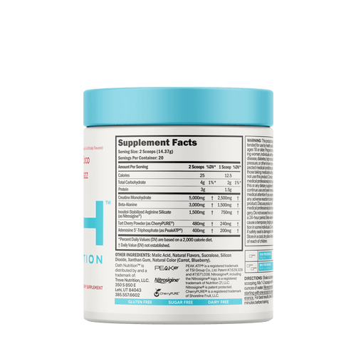 Elite Pre-Workout (Caffeine Free) - Oath Nutrition