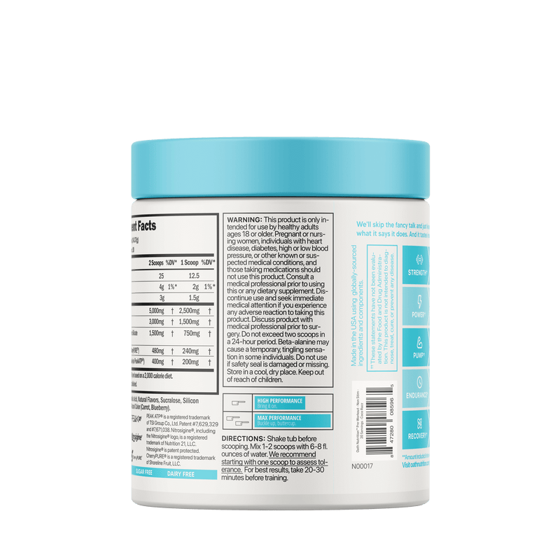 Elite Pre-Workout (Caffeine Free) - Oath Nutrition