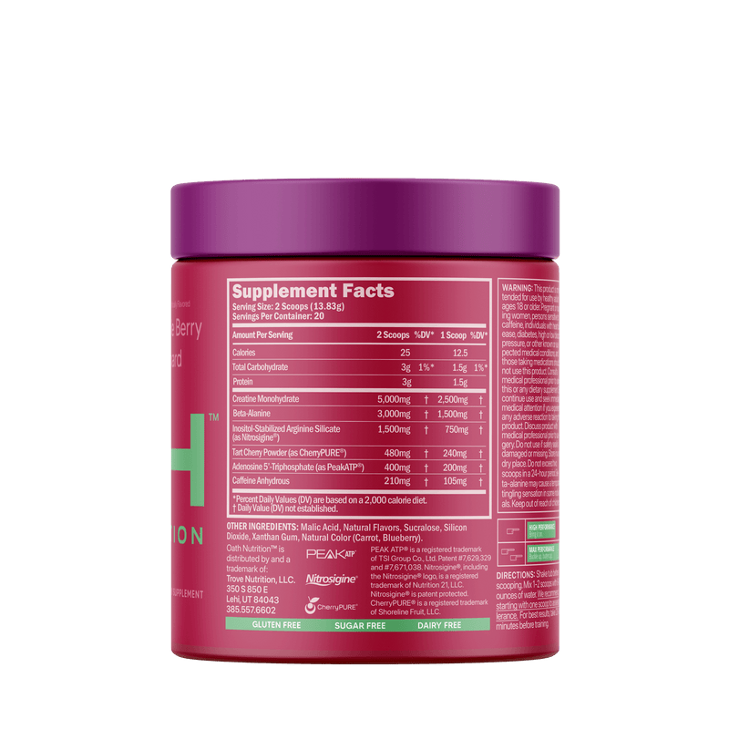 Elite Pre-Workout - Oath Nutrition