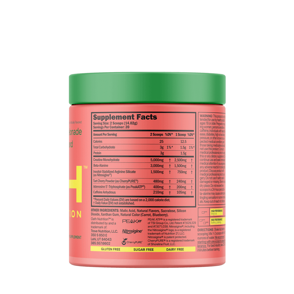 Elite Pre-Workout - Oath Nutrition