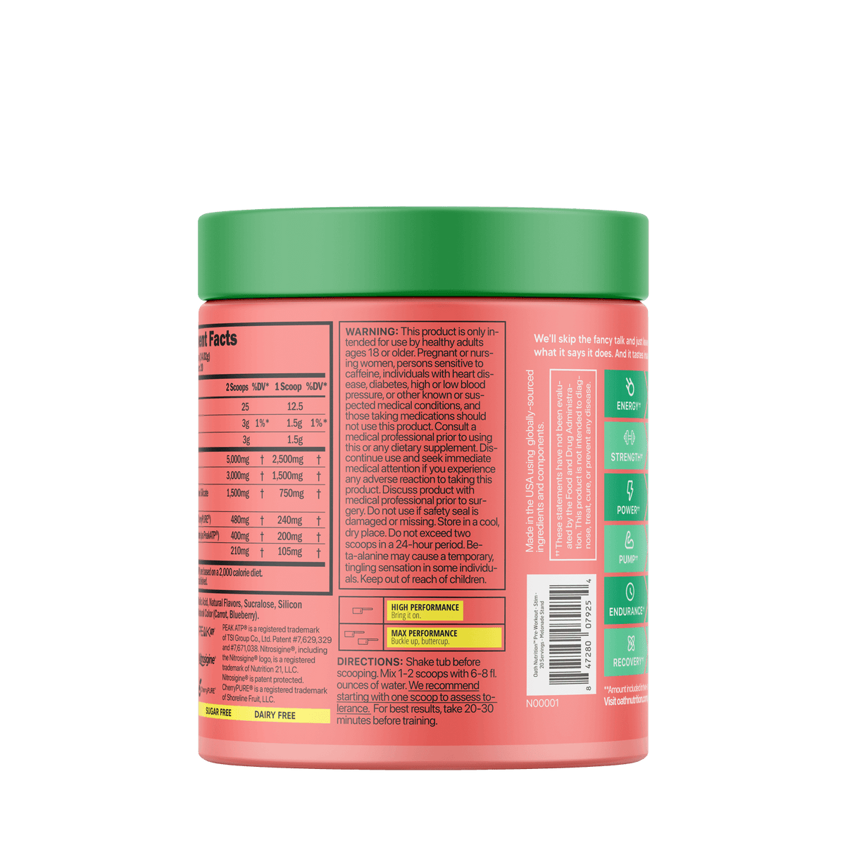 Elite Pre-Workout - Oath Nutrition