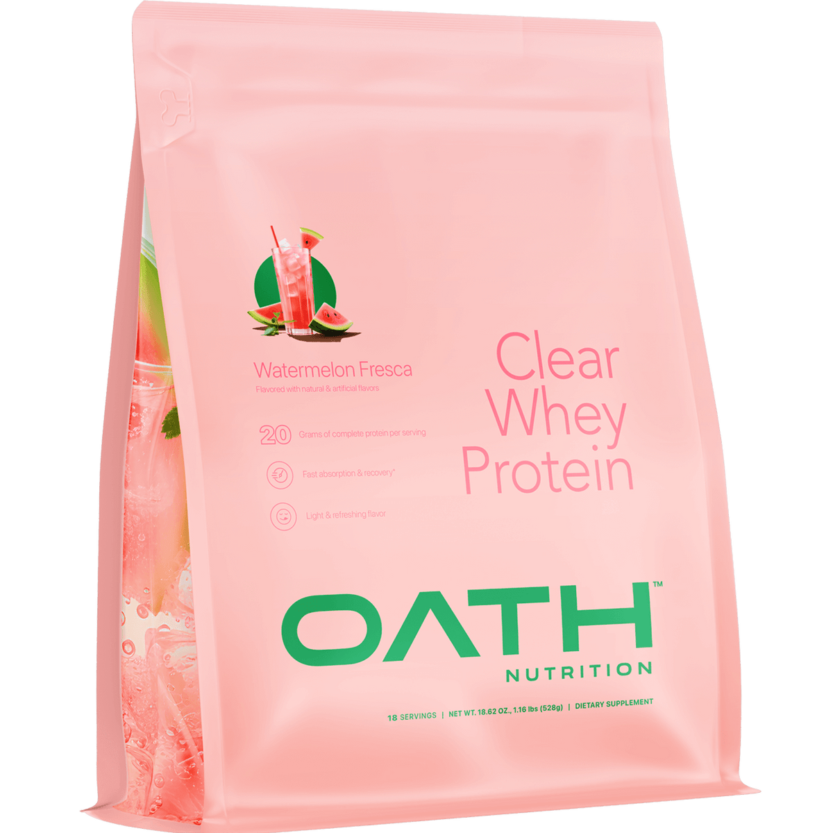 Clear Whey Protein Powder | Clear Protein Isolate by Oath Nutrition